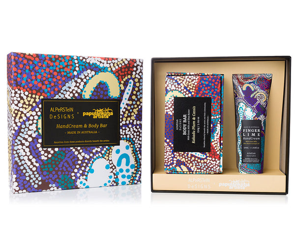 Aboriginal Art Hand Cream and Soap Gift Set - Elaine Lane - Alperstein ...