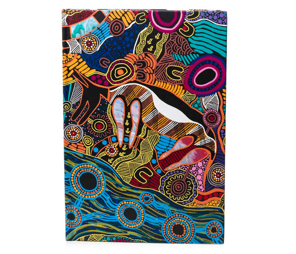 Aboriginal Art A5 Journal - Justin Butler - Alperstein Designs