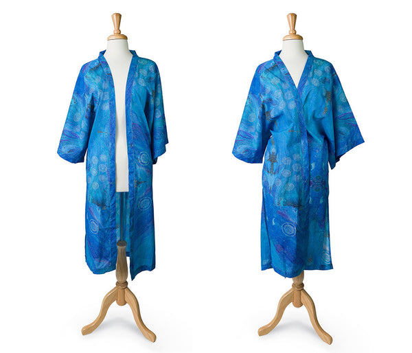 Athena Granites Aboriginal Art Kimono | Warlukurlangu Artists ...