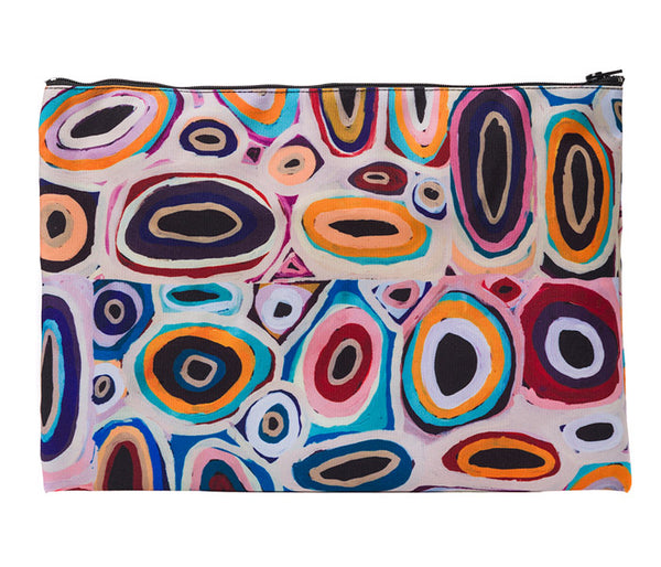Aboriginal Art Pencil Case - Gladys Kuru Bidu Martumili Artists ...