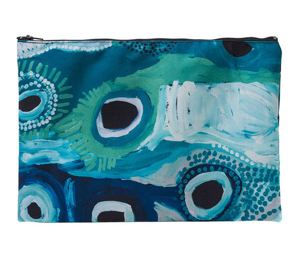 Aboriginal Art Pencil Case - May Wokka Chapman Martumili Artists ...
