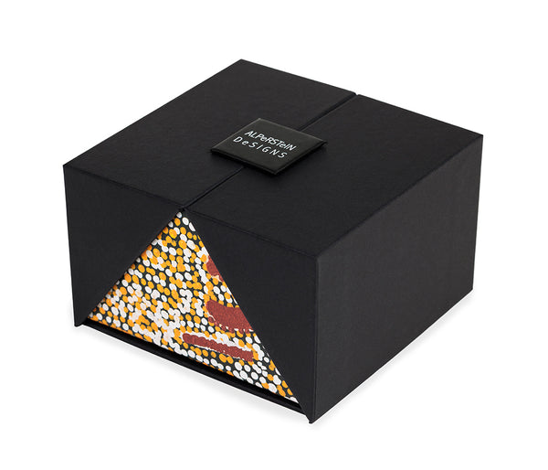 Aboriginal Art Silk Tie Set - Papulankutja Artists - Alperstein Designs