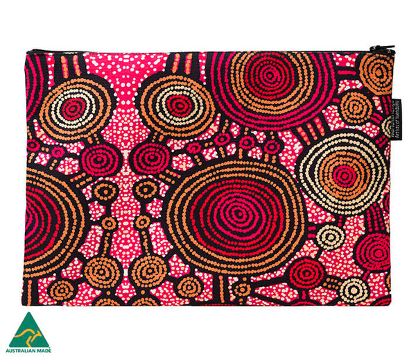 Warlukuralngu Artists Pencil Case - Teddy Gibson - Alperstein Designs