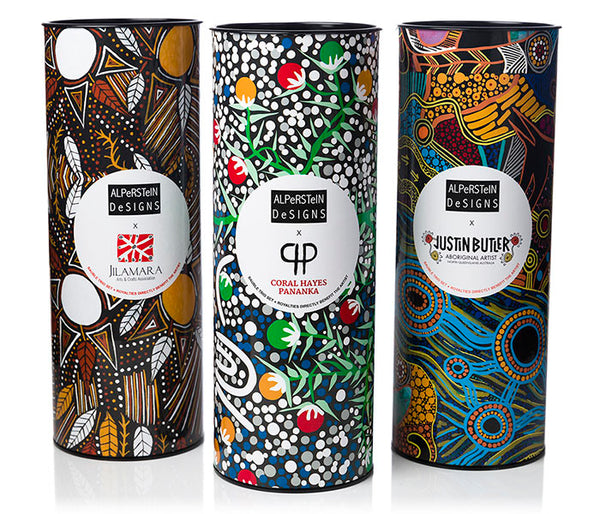 Aboriginal Art Christmas Baubles - Set of 3 - Coral Hayes Pananka ...