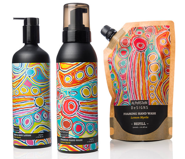 Judy Watson Lemon Myrtle Foaming Hand Wash - Alperstein Designs