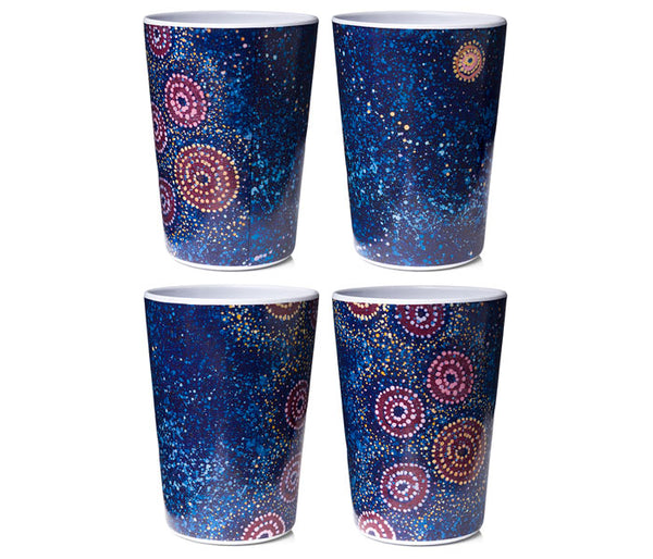 Melamine Tumblers - Aboriginal Art - Alma Granites - Alperstein Designs